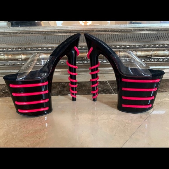 Shoes | Pleaser Uv8 Inch Heels | Poshmark